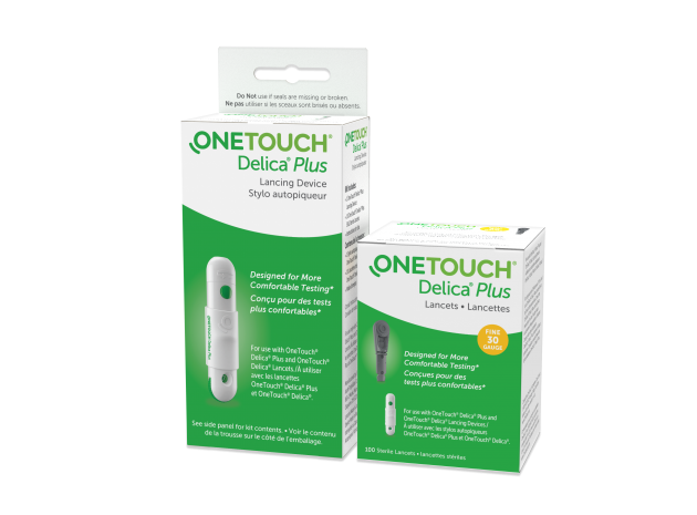 OneTouch® Delica® Plus lancing device | OneTouch®